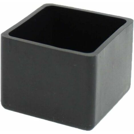 AlwaysH 4pcs Square Rubber End Caps - 50mm - For Chairs, Tables ...
