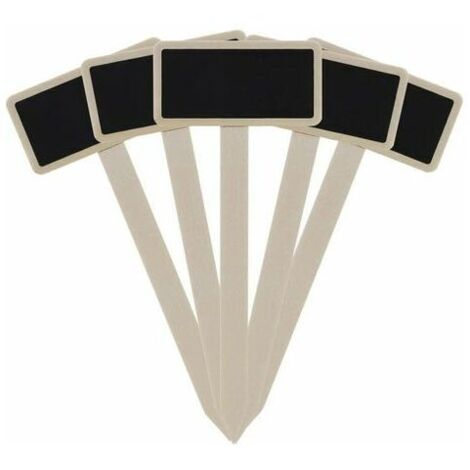 AlwaysH Vegetable Garden Labels, Mini Wooden Chalkboard Plant Labels ...