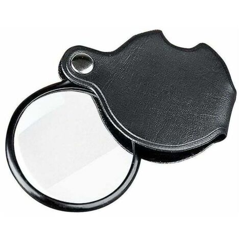 AlwaysH Mini Pocket Magnifier 20x Foldable Portable Jewelry Magnifying ...