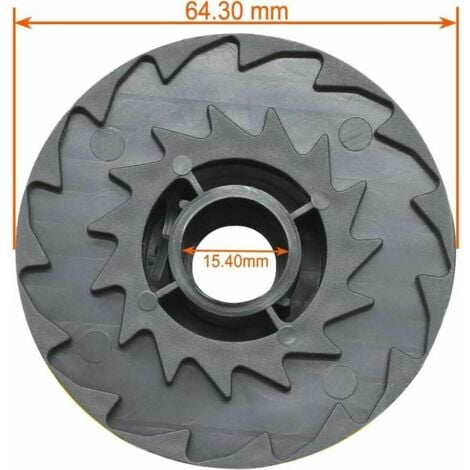 AlwaysH Set of 6 replacement line spools for LIDL Parkside PRTA 20-Li A1, B2, C3, PRT 550 A1, A3 ...