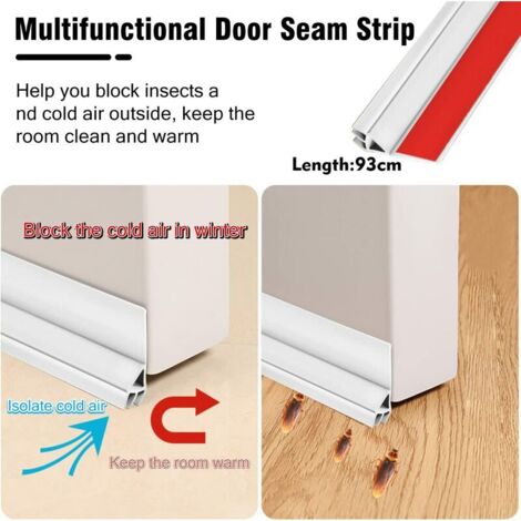AlwaysH Weatherstrip, Adhesive Door Bottom, Door Bottom Seal Strip ...
