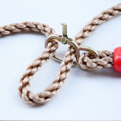 AlwaysH Adjustable Nylon Swing Rope, Kids Tree Rope Swing Carabiner ...