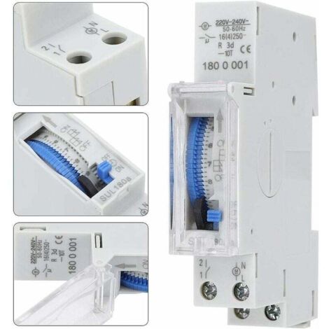 AlwaysH Programmable Time Switch, Mechanical Timer，15 Minutes To 24 ...