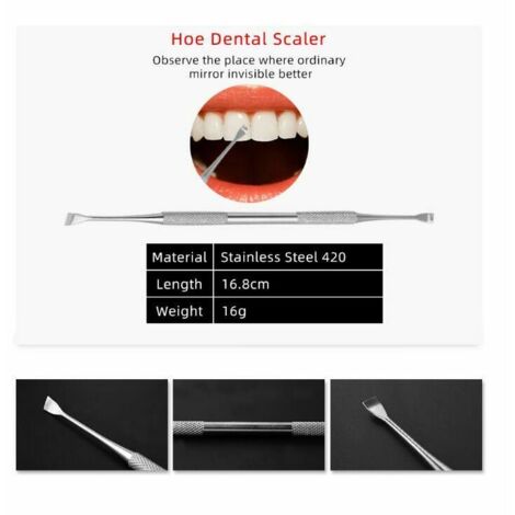 AlwaysH Dental Set of 4, Stainless Steel Scaler, Dentist Instrument ...