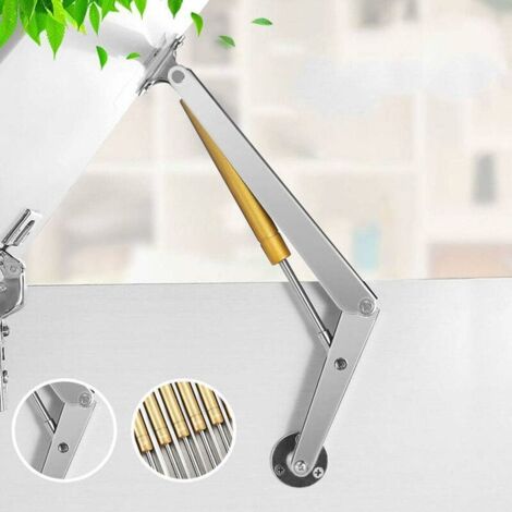 AlwaysH Pack of 2 Pneumatic Lid Lifters (200N/44lb), Heavy Duty Gas ...