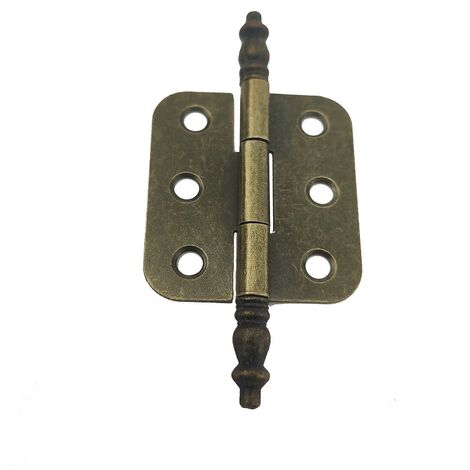 AlwaysH 4 PCS，Antique Hinges，70X35mm，6 Holes Retro Hinges