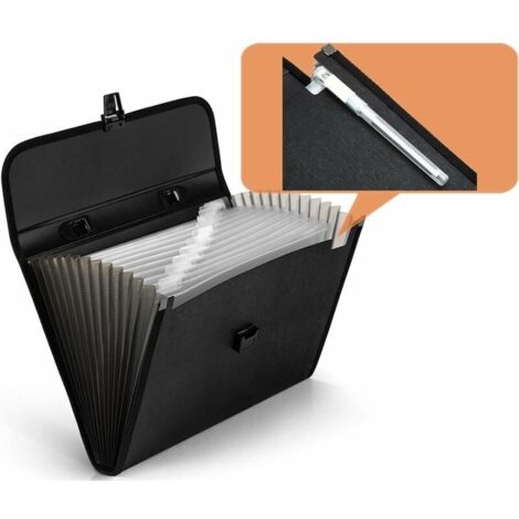 AlwaysH Document Sorter 12 Compartments in A4 Size, Accordion Binder ...