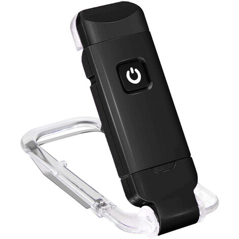 AlwaysH USB Reading Lamp Rechargeable LED Reading Lights，10.54.61.3cm，Black