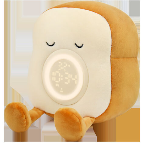 AlwaysHAdorable Child's Alarm Clock, Cute Toast Girl's Alarm Clock ...