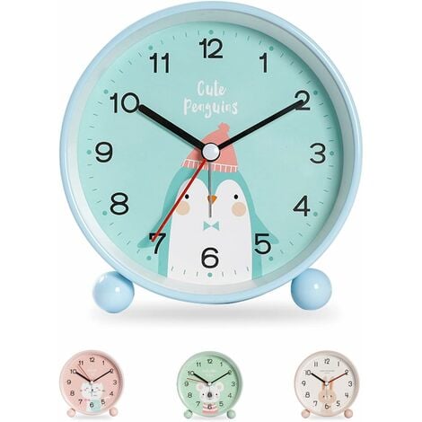 AlwaysHChild Boy Girl Alarm Clock, Educational Alarm Clock for Kids ...