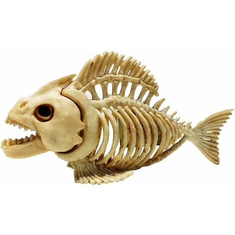 AlwaysHHalloween Fish Skeleton Model, Halloween Simulated Fish Skeleton ...