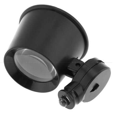 AlwaysH10X Eye Magnifier with LED Light, Eye Loop Stand Magnifying LED ...