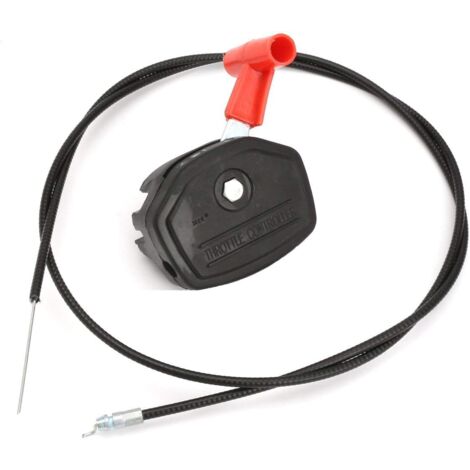 AlwaysH Universal Throttle Cable and Choke Lever 56Cm 56Cm for Lawn Mower