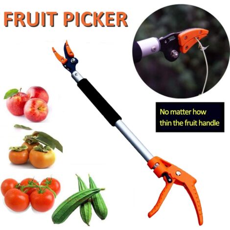 AlwaysH Long Handle Pruner Telescopic Pruner, Long Reach Tree Gardening ...