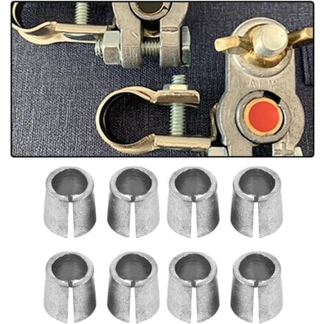 AlwaysH 8 Pieces Battery Sleeve, Car Battery Terminal Converter ...