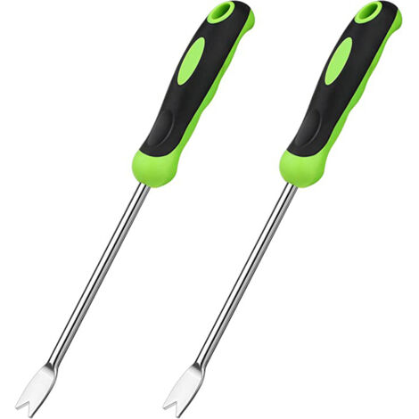 AlwaysH 2PCS Manual Weeding Root Fork, Manual Weeder Root Puller, Hand ...