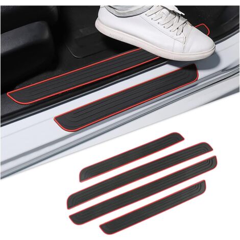 AlwaysH 4 Pieces Door Sill Protection, Universal Auto Car Door Sill ...