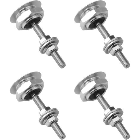 AlwaysH 4 Pieces Hood Pins Locking, Universal Hood Pin Bonnet Lock ...