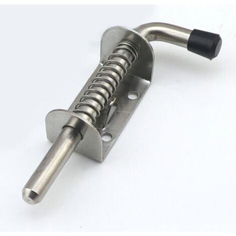 AlwaysH 2Pcs Garage Door Latch Spring Latch Steel Spring Bolts Door ...