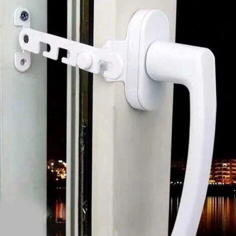 AlwaysH 2 pieces Casement Window Regulator, Window Restrictor, No Drill ...