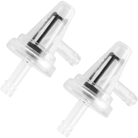 AlwaysH 2 Pieces 90° Motorcycle Fuel Filter, Inline Engine Fuel Filter ...