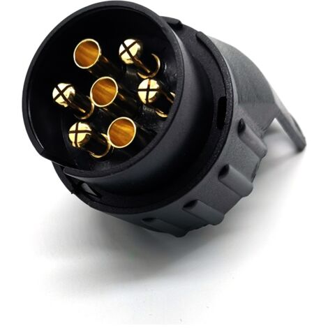 AlwaysH 1PCS Trailer Socket Adapter, 7 to 13 Pin Trailer Socket Adapter ...