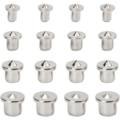 AlwaysH 16pcs Wood Alignment Dowel Centering Point Dowel Centering Tool ...