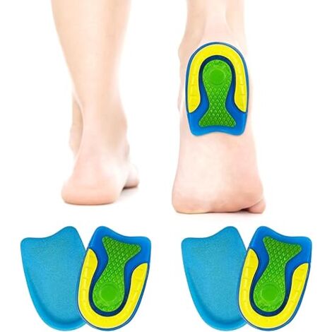 AlwaysH Heel Support, 2 Pairs Anti-Shock Gel Heel Support, Orthopedic ...