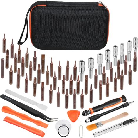 AlwaysH 68 in 1 Precision Screwdriver Kit, S2 Steel Screwdriver Repair ...