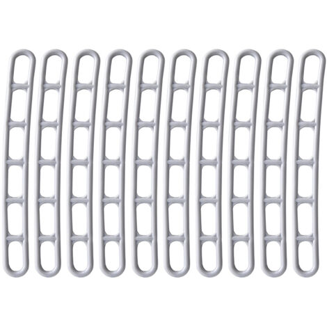 AlwaysH 10 x Plastic Guying Elements, 6 Holes Camping Rope Tensioner ...
