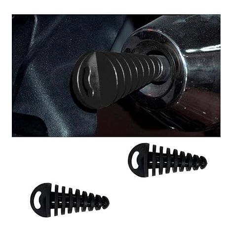 AlwaysH 2 Pieces Muffler Exhaust Wash Plug, Muffler Exhaust Wash Plug ...
