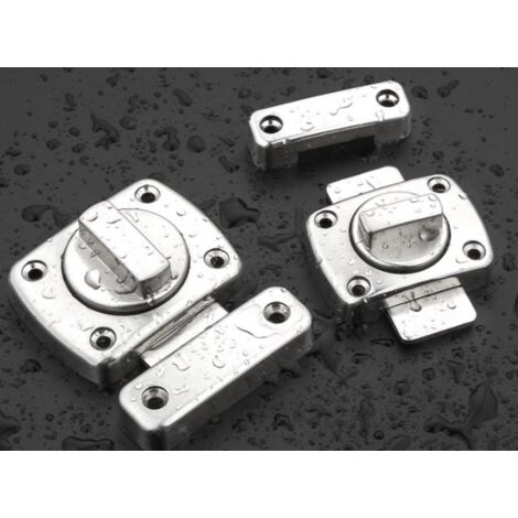 AlwaysH latch bathroom door lock cabinet window swivel latch security ...