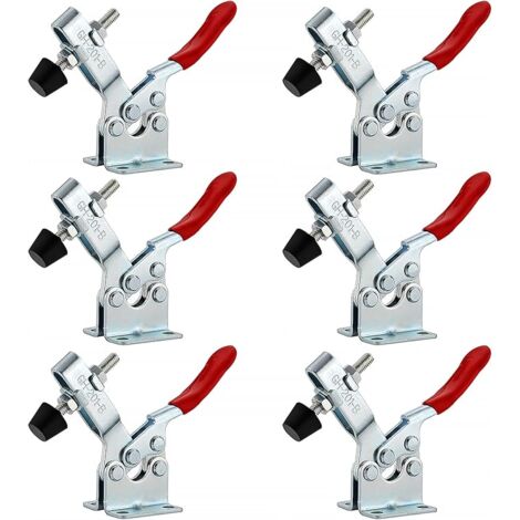 AlwaysH 6 Pcs GH-201B Horizontal Toggle Clamp, Toggle Clamp, Clamp ...