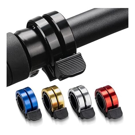 AlwaysH Bike Bell, Aluminum Alloy Mini Bike Bell 100db Rings Loud, New ...