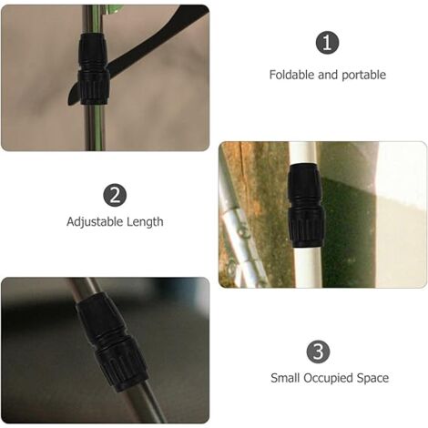 AlwaysH Clothes Rack Accessories Rod Joints Curtain Rod Connector ...