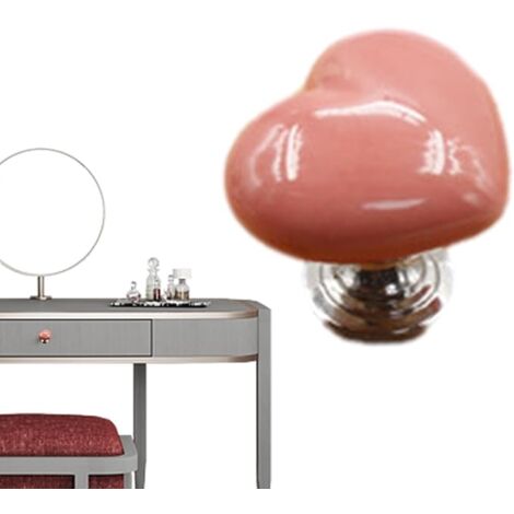 AlwaysH Glossy Ceramic Cabinet Knobs,Small Vanity Knobs, Hardware, Cupboard Knobs - Lovely Love ...