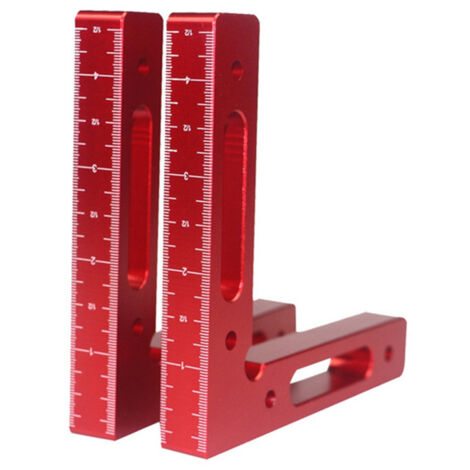 AlwaysH 2 Pack 90 Degree Positioning Square 4.7" right angle