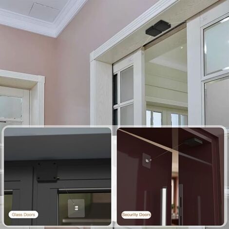 AlwaysH Automatic Door Closer, Adjustable Spring Door Closer Without ...