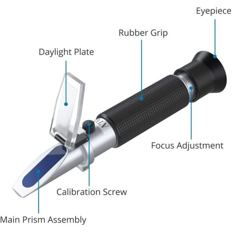 AlwaysH Salinity Refractometer Salinity Refractometer for seawater and ...