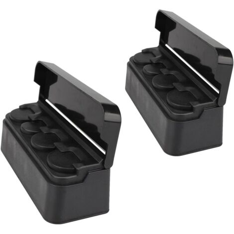 AlwaysH Black Portable Car Coin Purse Storage Box Coin Box Coin ...