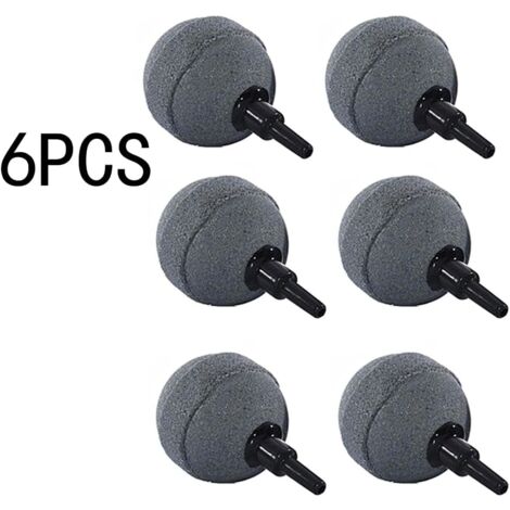 AlwaysH Aquarium Air Stone 6 Pieces Aquariums Oxygen Diffuser Air Stone ...