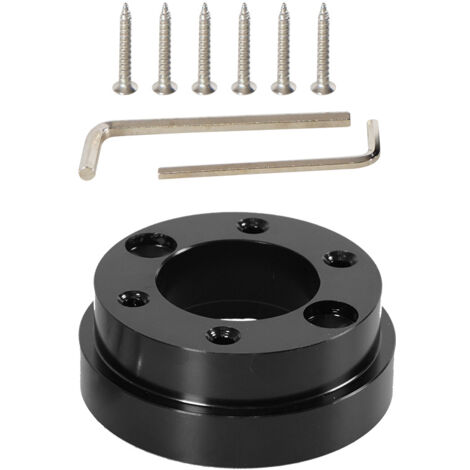 AlwaysH 2.76 inch Steering Wheel Hub Adapter, Aluminum Alloy Steering ...