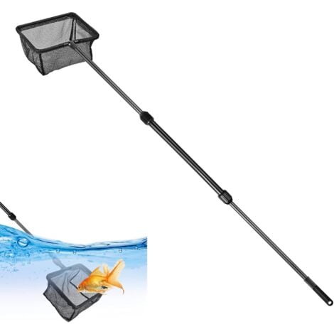 AlwaysH Telescopic Fishing Net, 105CM Fishing Net with Extendable ...