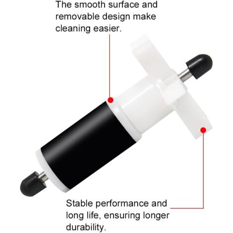 AlwaysH Submersible Pump Impeller Impeller with Shaft and Bearing ...