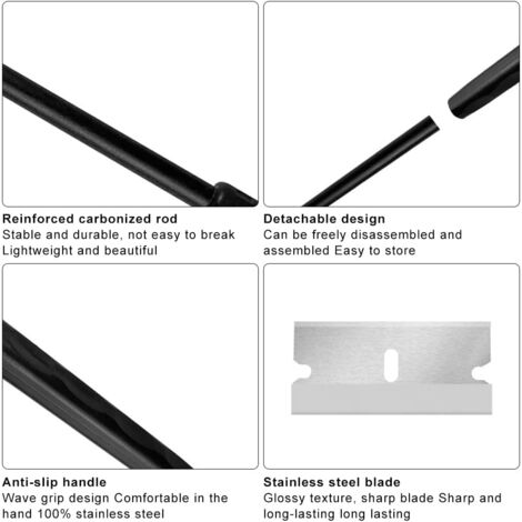 AlwaysH Algae Scraper Cleaner, Aquarium Scraper, 53cm Algae Scraper ...