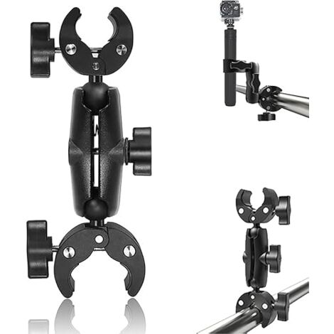 AlwaysH Dual Camera Super Clamp Holder Tripod Clamp Clamp Adjustable ...