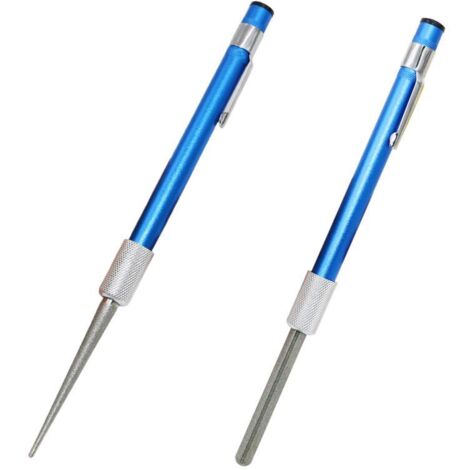 AlwaysH Sharpening Pen, 2 Pcs Portable Diamond Sharpener Knives Are ...
