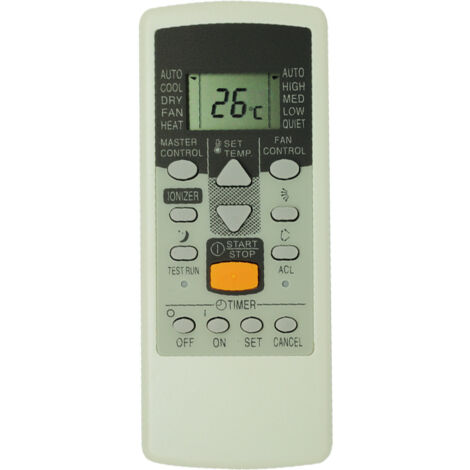 Always Compatible Models: This universal AC remote control is suitable ...