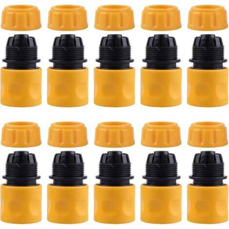 AlwaysH 10PCS Quick Watering Fittings 1/2 Hose Watering Plastic Quick ...