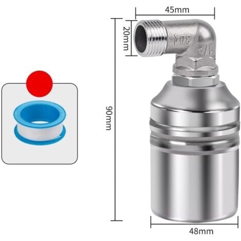 AlwaysH Water Shut Off Valve, Float Switch, Water Level Regulator ...
